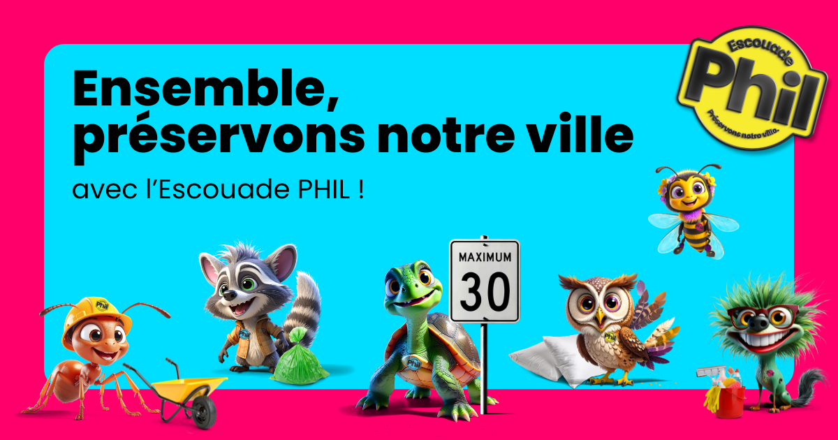 Saint-Philippe lance l’Escouade Phil : une campagne de sensibilisation ...
